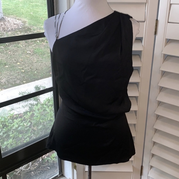 Reiss | Tops | Reiss Open Back One Shoulder Top | Poshmark